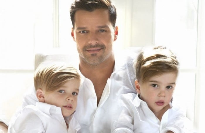 La tierna explicación de Ricky Martin a una difícil pregunta de su hijo ...