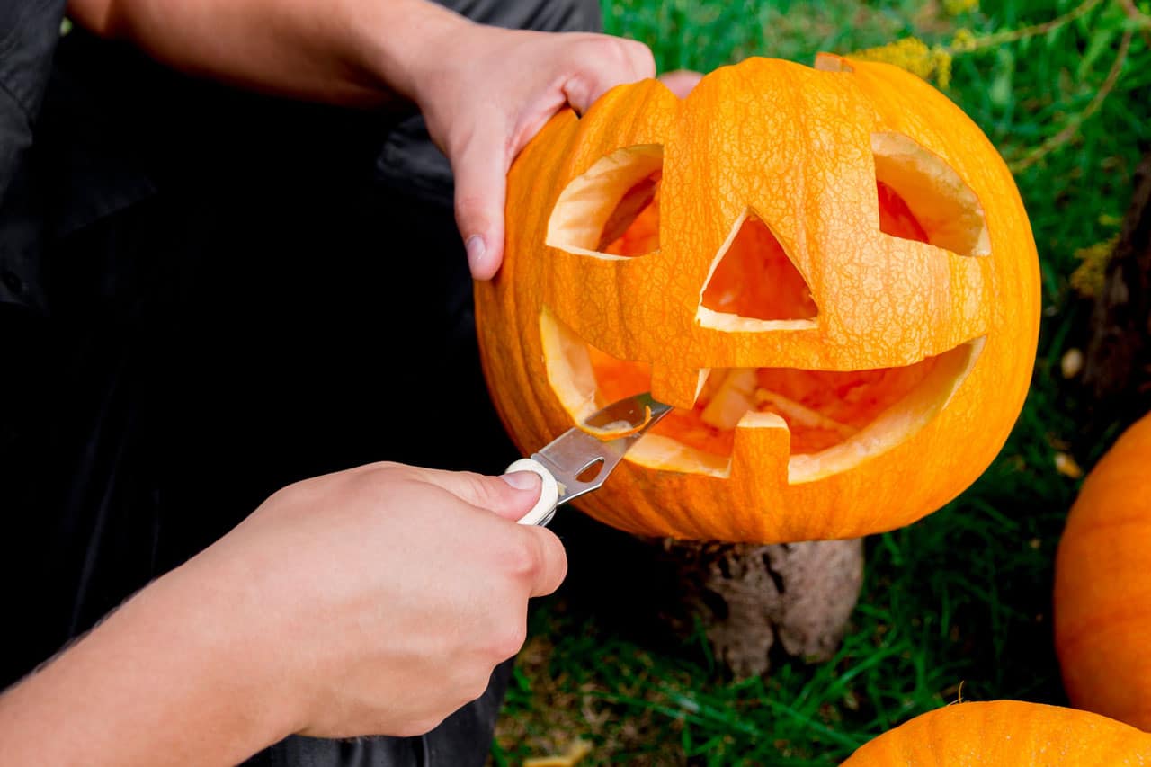 Cómo hacer una calabaza decorativa para Halloween - Etapa Infantil